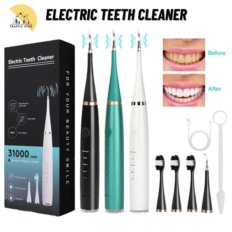 Ultrasonic Electric Teeth Cleaner Dental Cleaning Machine – TRAFFIC STAR